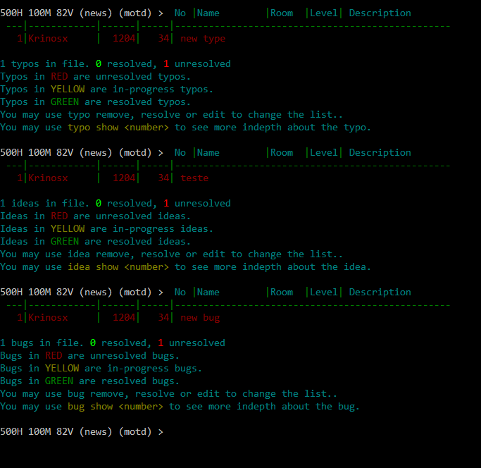 typo, idea, bug commands not work. · Issue #96 · tbamud/tbamud · GitHub