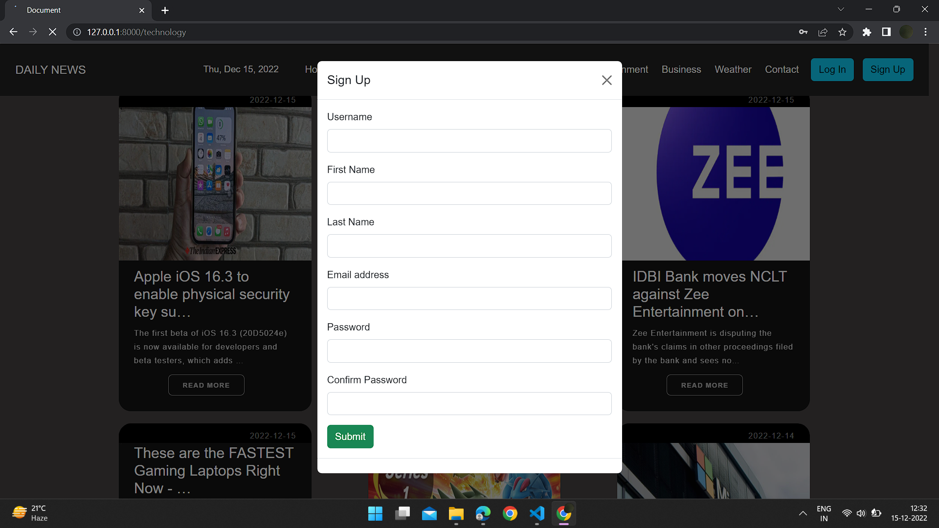 GitHub - Shashank-bisht/fullstack-newswebsite: this is my news website which is created from ...