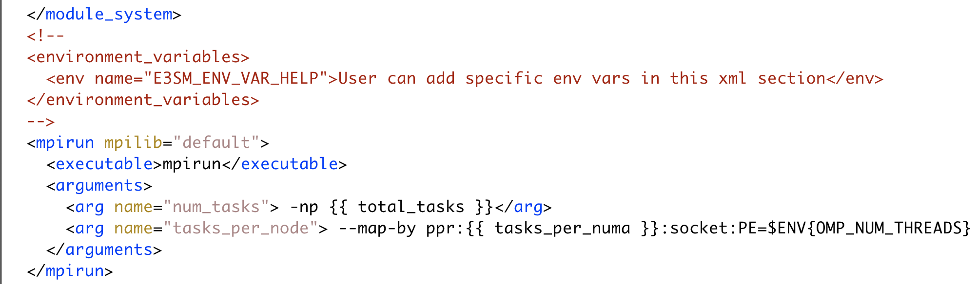 Add empty "environment_variables" section in env_mach_specific.xml · Issue #3448 · ESMCI/cime ...