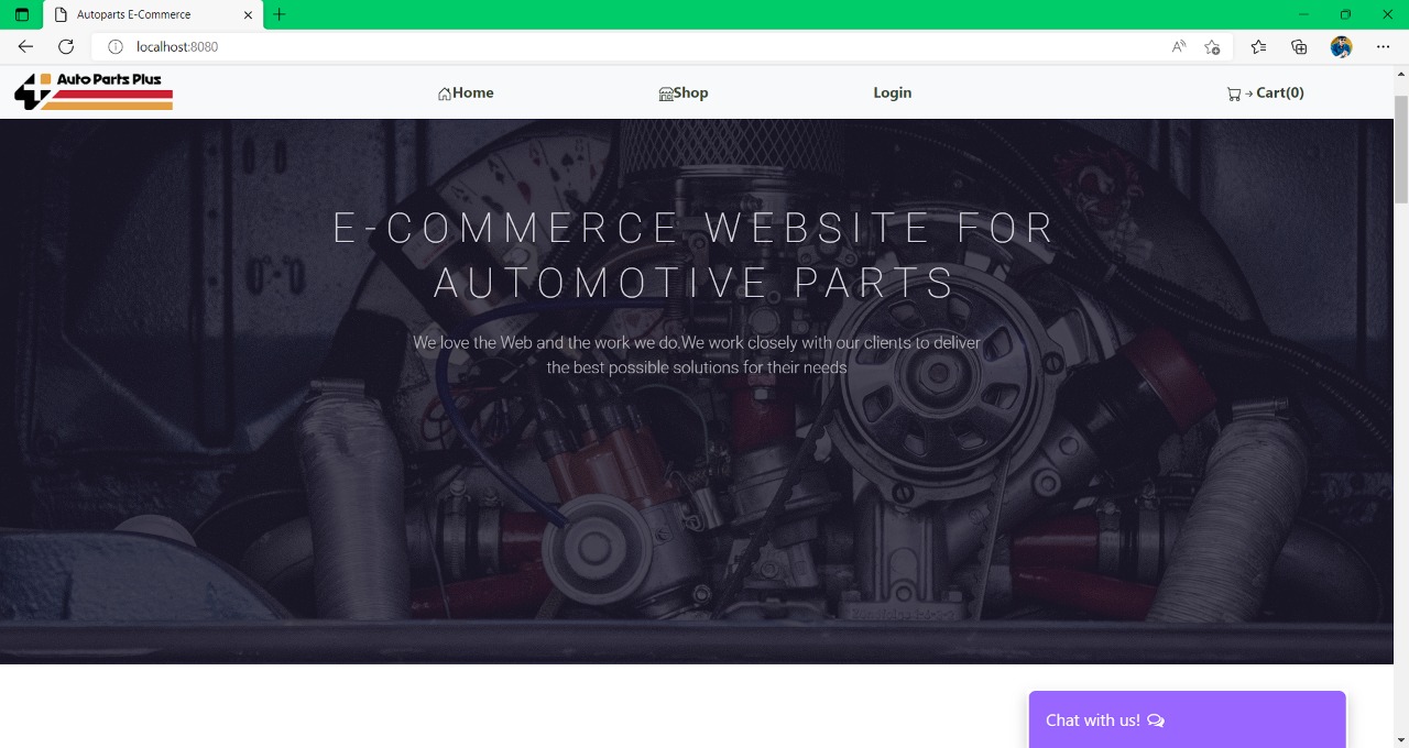 GitHub - jishnu1510/E-commerce-website-for-Automotive-Parts: EduBridge ...