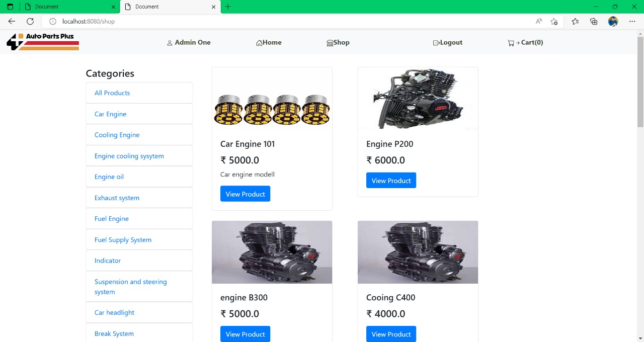 GitHub - jishnu1510/E-commerce-website-for-Automotive-Parts: EduBridge Final Java Project