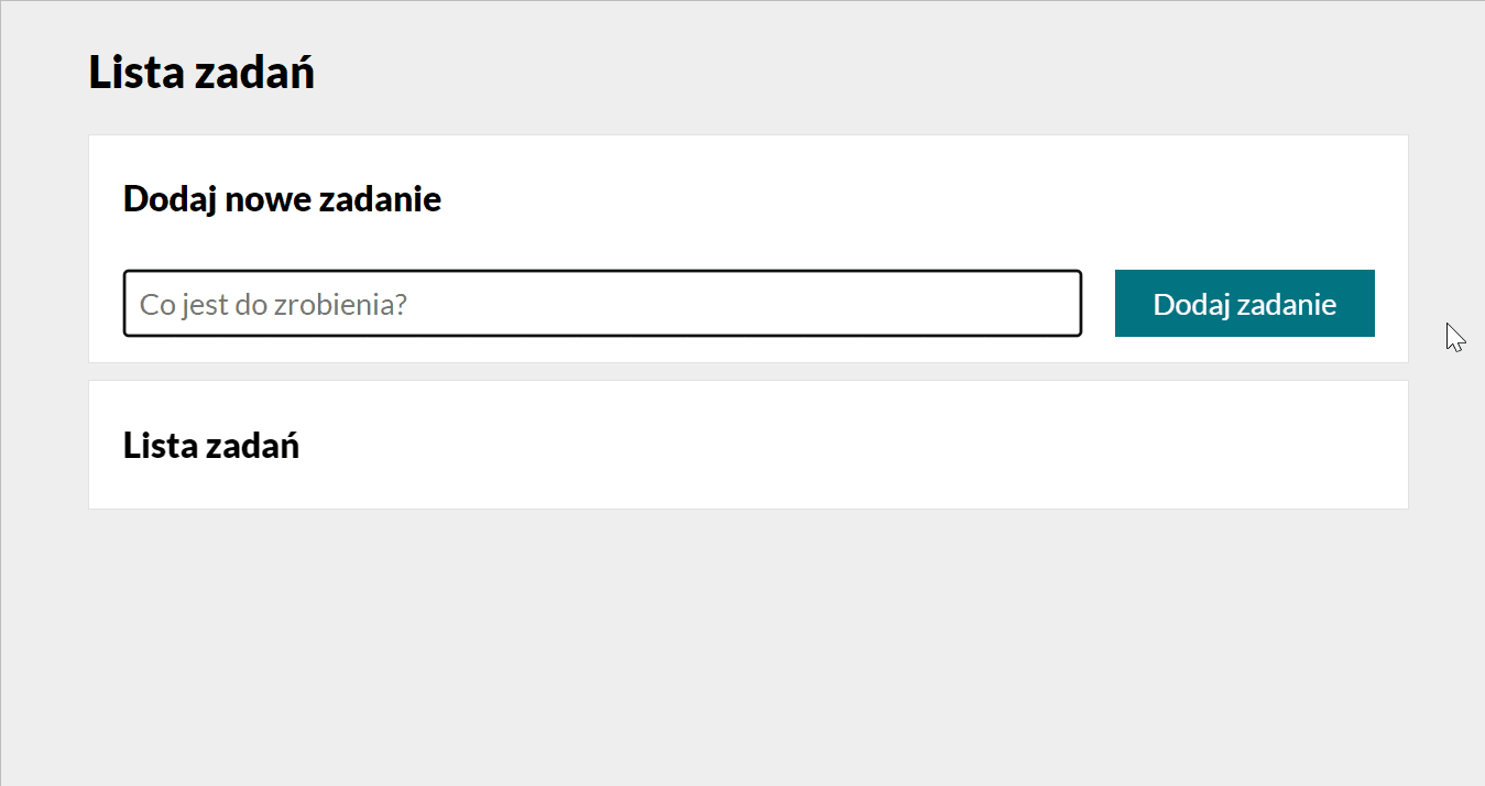GitHub - panijoanna/to-do-list: The project is made in pure Javascript ...
