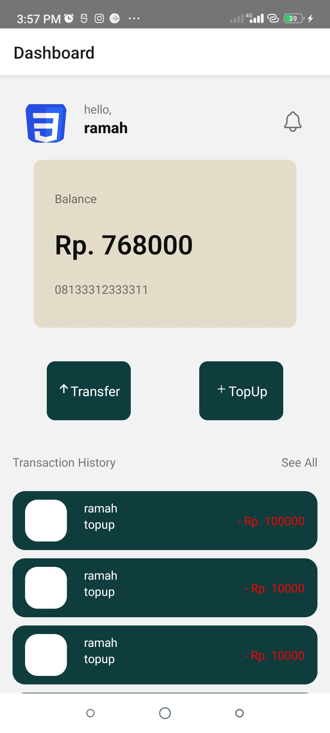 GitHub - pridantaraka/MyEwallet_ReactNative: build program android mobile using Reactnative