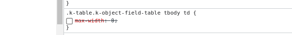 `object` field rendered in a k-drawer do not correctly expand the value column · Issue #4984 ...