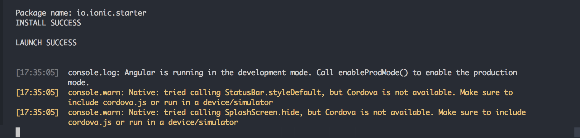 Cordova Not Available When Using Livereload On Cli 3191 On Android Emulator · Issue 2973