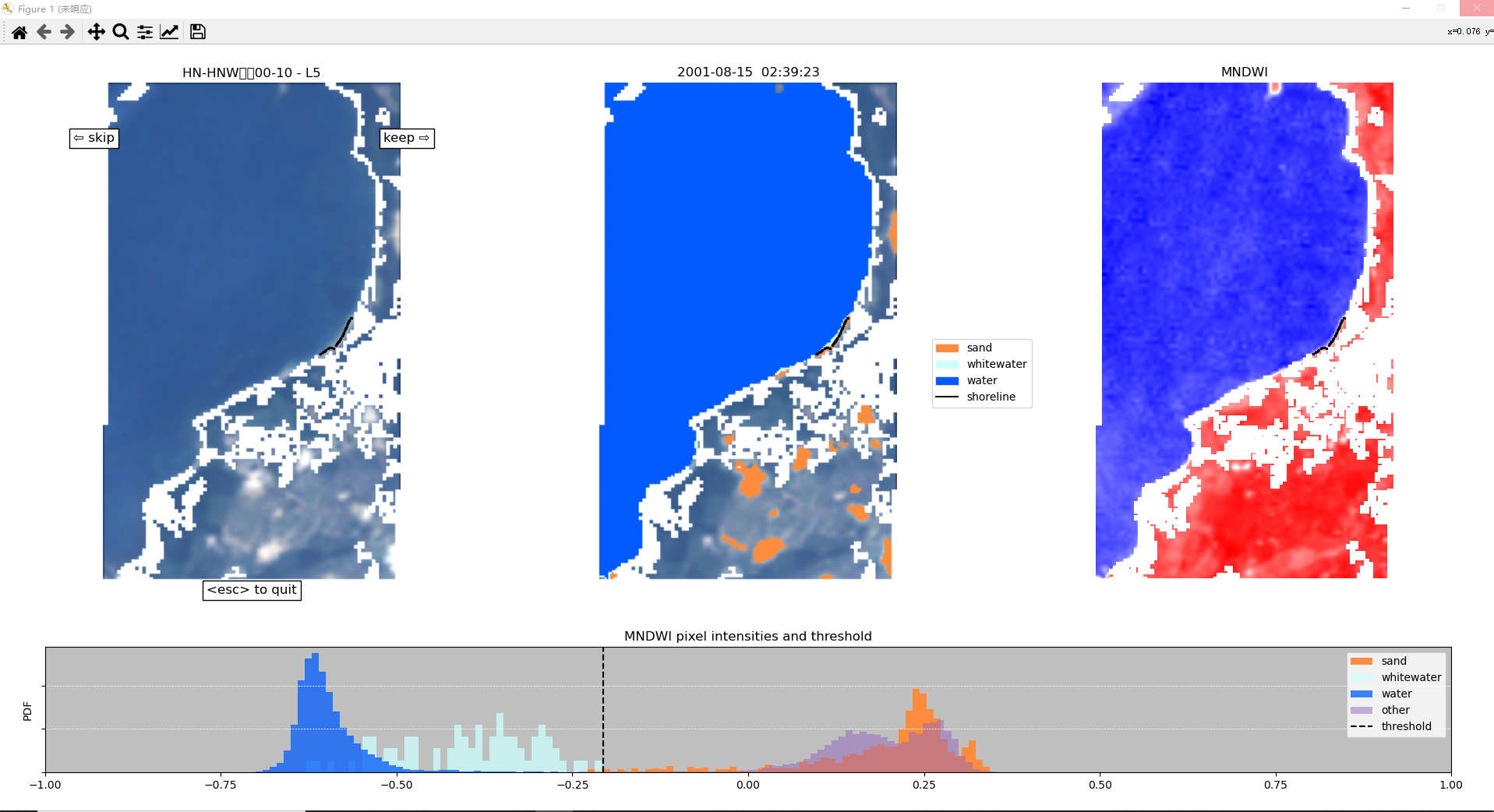 Shoreline extraction issues · Issue #276 · kvos/CoastSat · GitHub