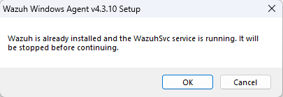 The NSIS installer for Windows reports the service running · Issue #15448 · wazuh/wazuh · GitHub