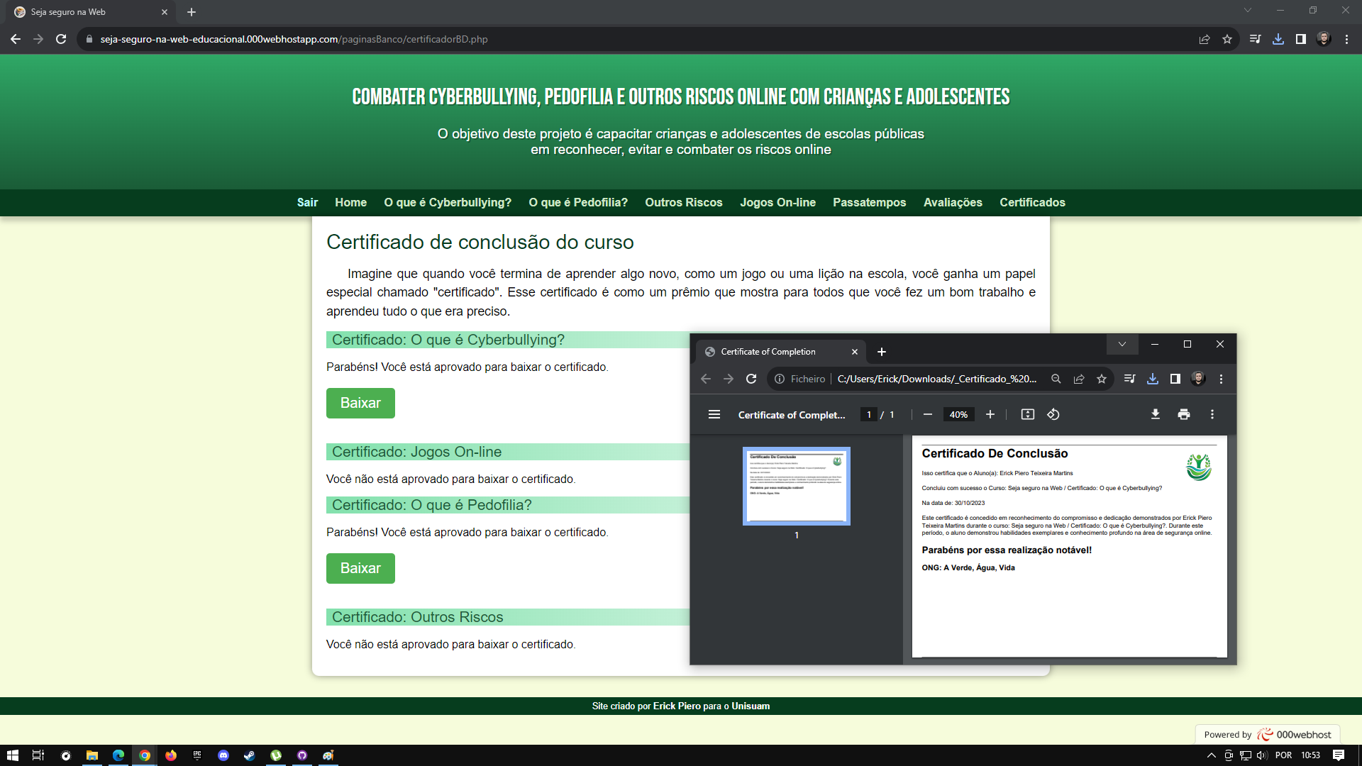 GitHub - erickptm/educacional