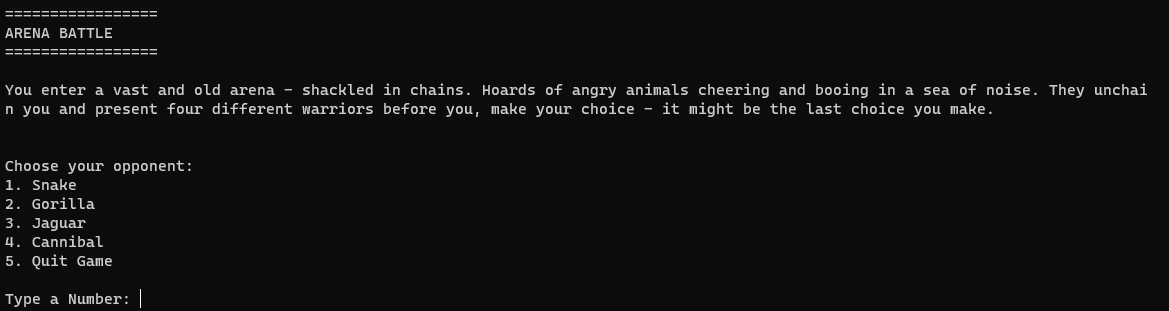 GitHub - chrislom12/Terminal-Adventure-Island-Game: A Terminal Based ...