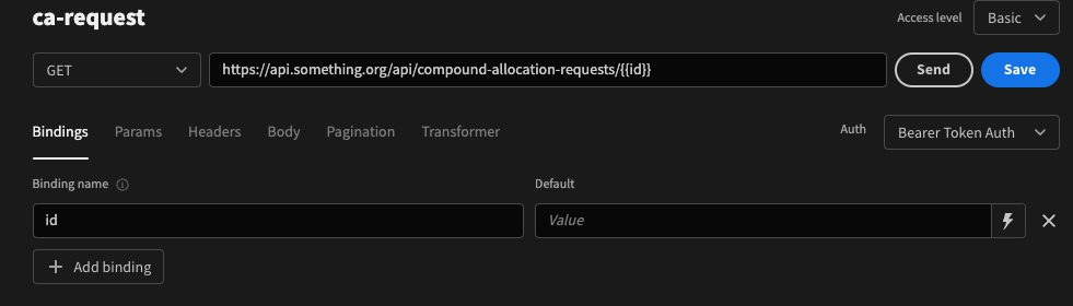 Can I use a path parameter for a Rest API call or are only query parameters supported ...