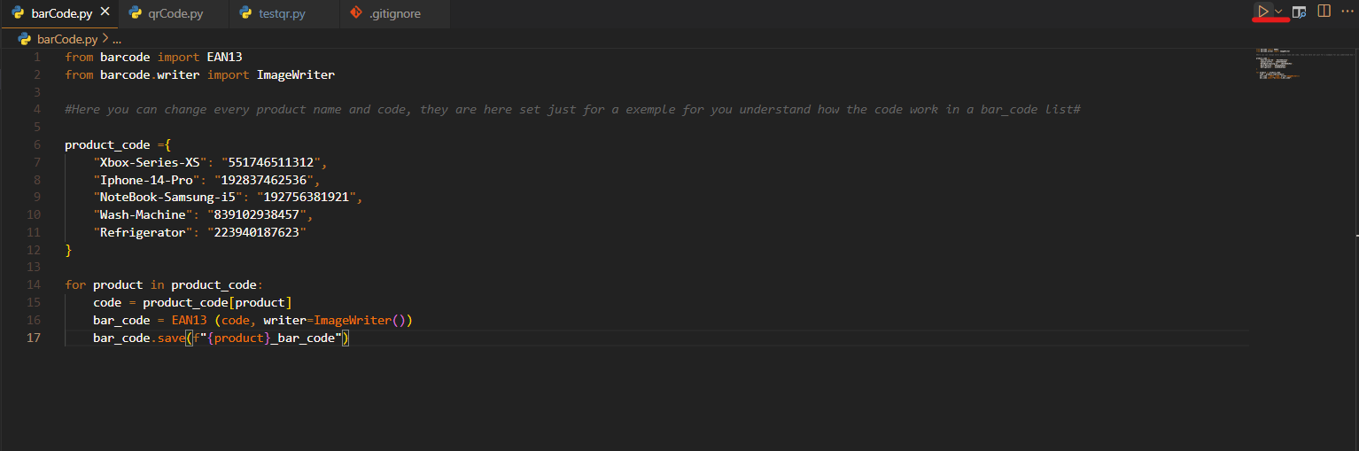 GitHub - victorgabrielnascimento/BarCode_and_QRCode_Generator: This is ...