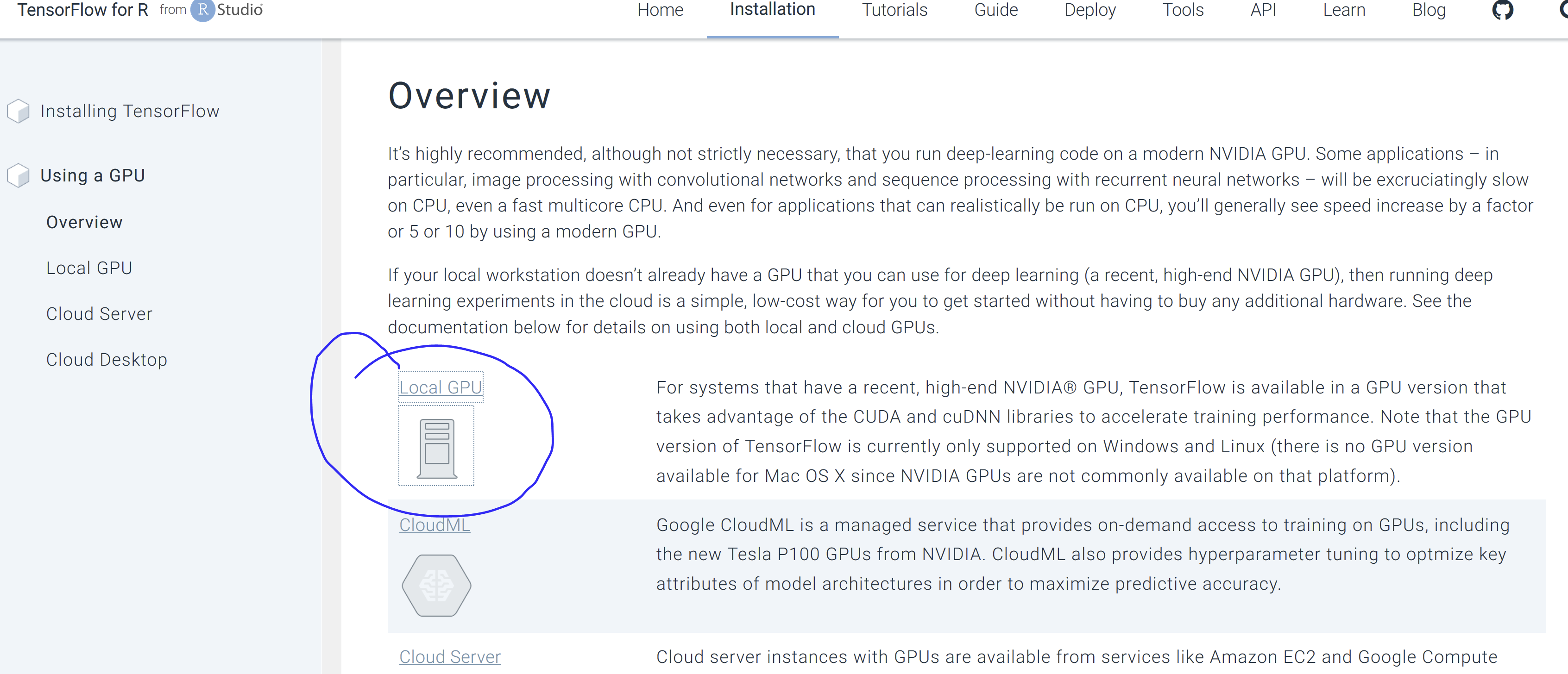 404 error on the local GPU installation page · Issue #424 · rstudio/tensorflow · GitHub