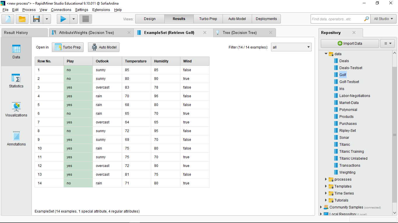 GitHub - mycalico/Training-Data-Rapidminer