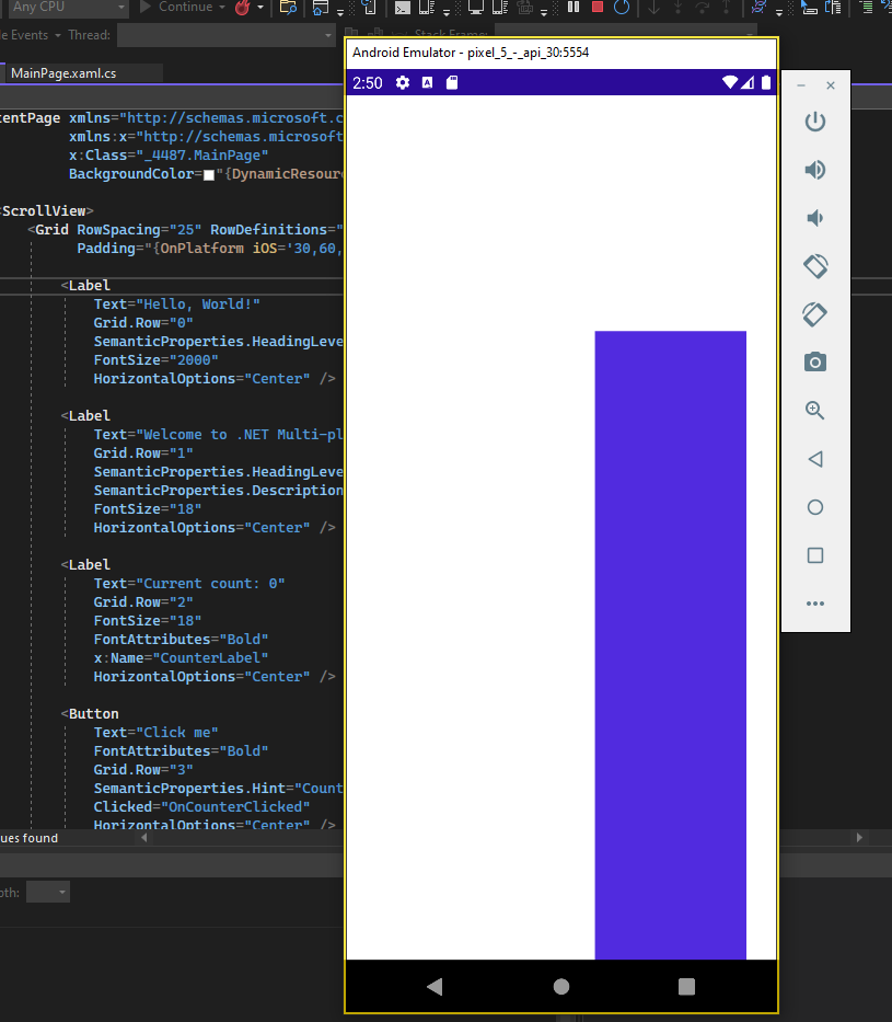 Android Labels don't overflow · Issue #4487 · dotnet/maui · GitHub