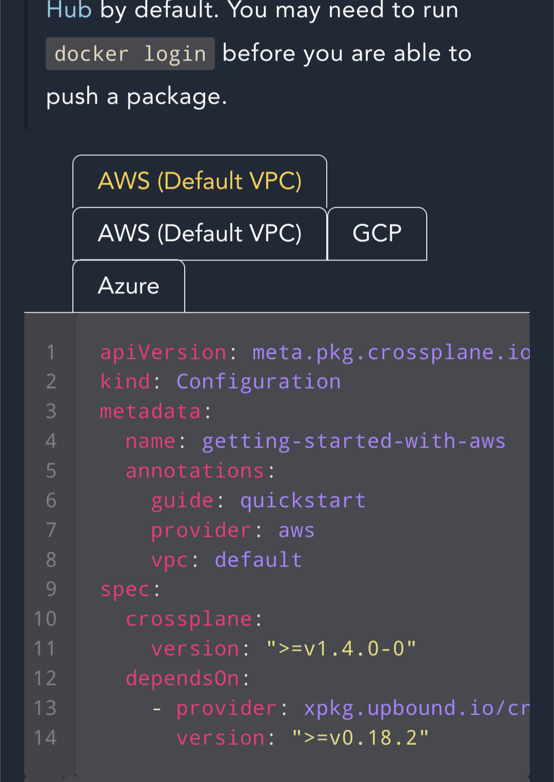 Better layout of tabs on mobile. · Issue #198 · crossplane/docs · GitHub