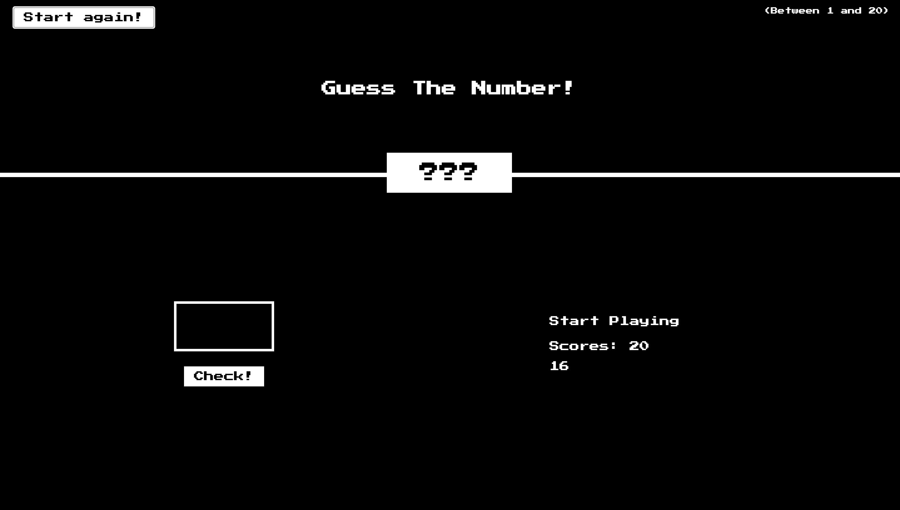 GitHub - JuliaCMint/guess-the-number-game: Game to guess a secret ...