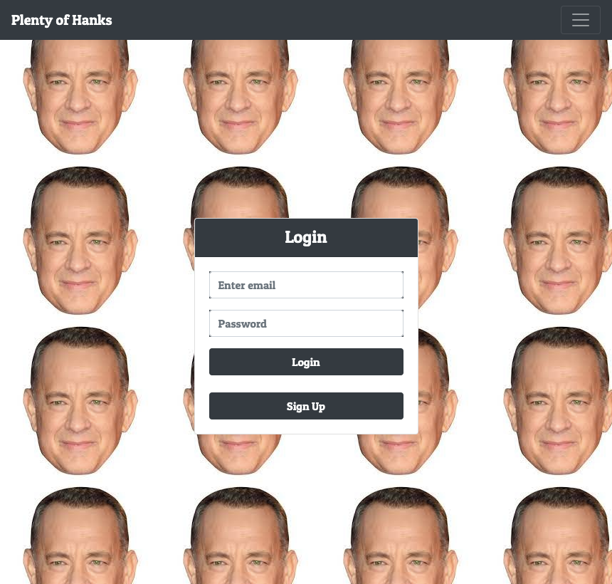 GitHub - puppetup/plenty-of-hanks: Tom Hanks Dating App