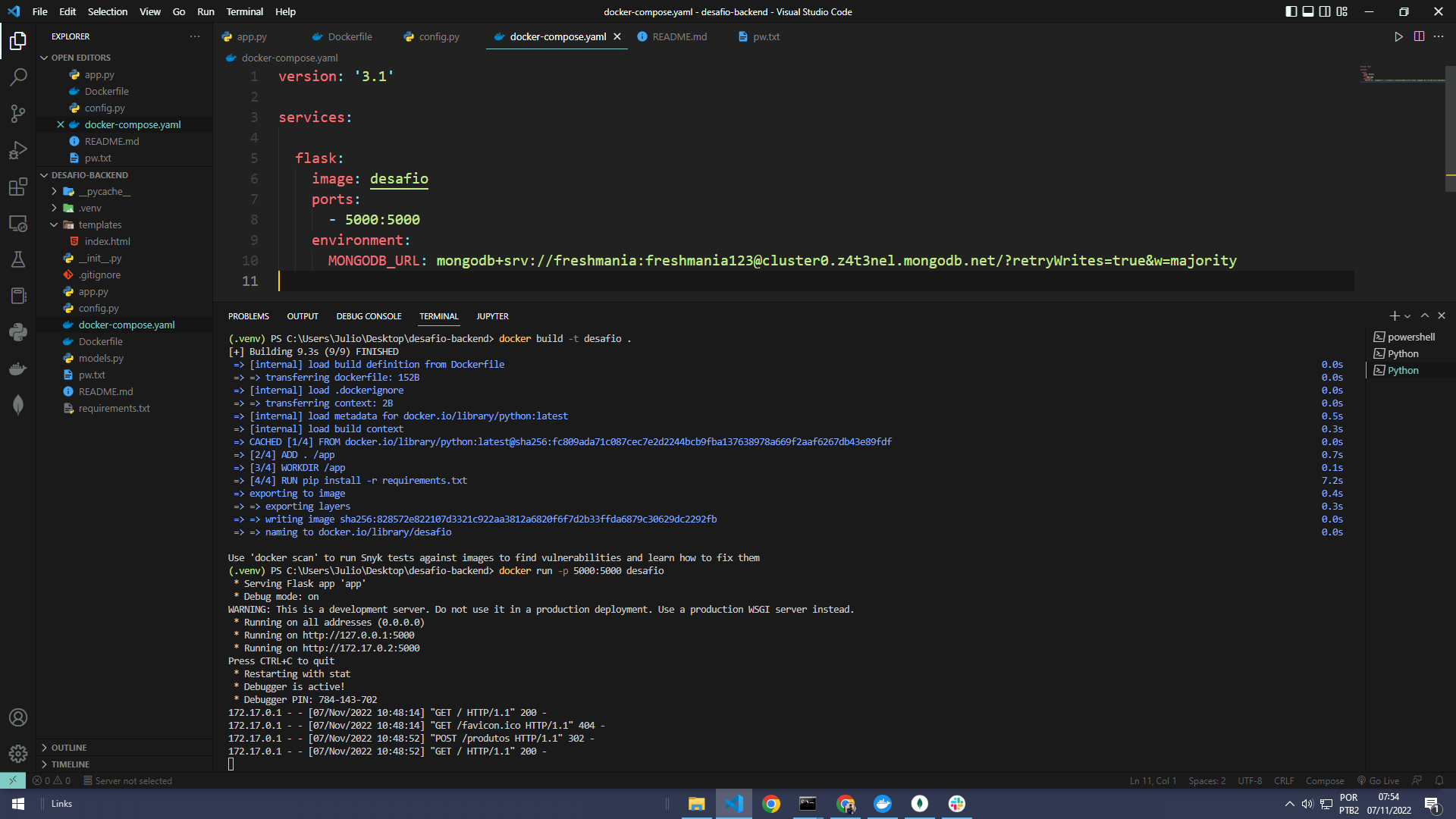 GitHub - juliocesar014/desafio-backend