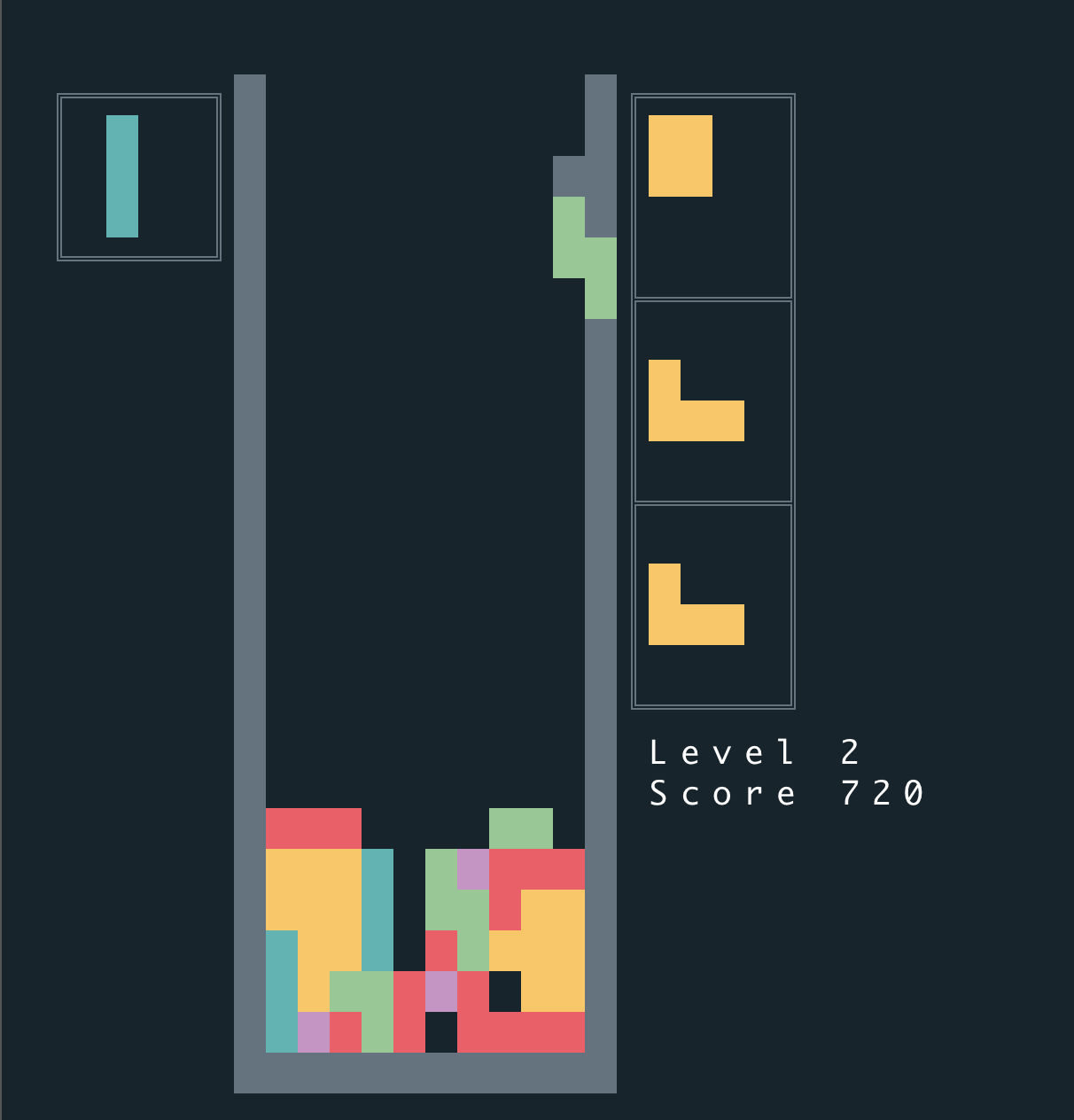 Bug: Swap saved block near edge · Issue #40 · denvaar/tetris · GitHub
