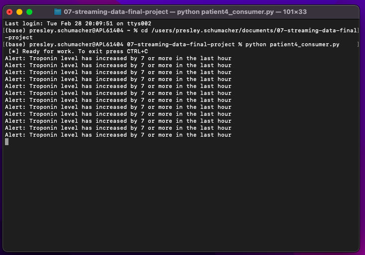 GitHub - presleyschumacher/07-streaming-data-final-project: The final project for Streaming Data