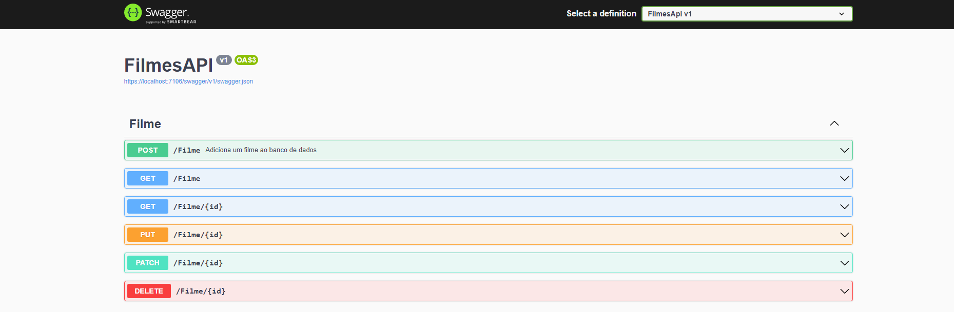 GitHub - MoacyrKennedy/FilmesApi