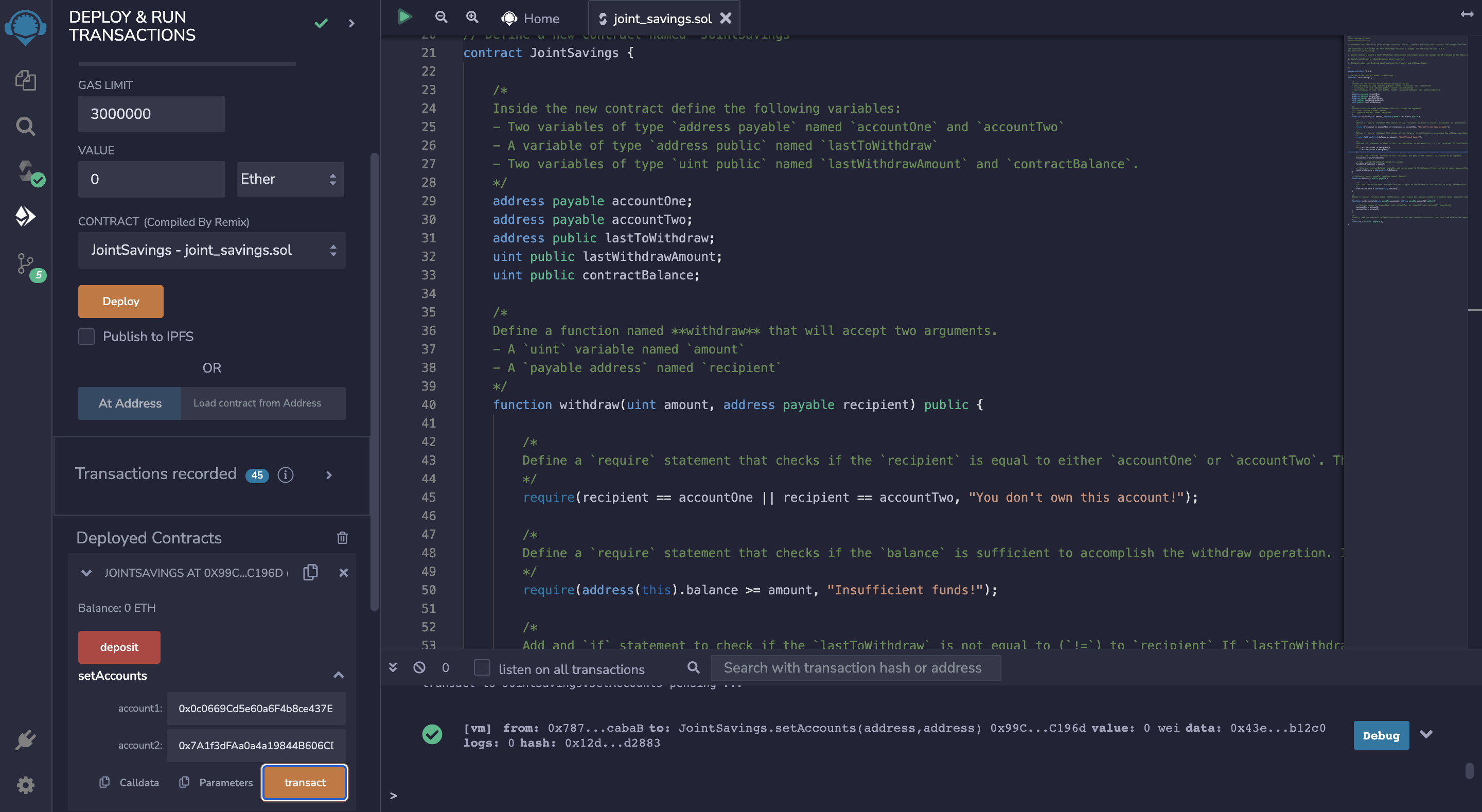 GitHub - agnesmaria1/Smart-Contract