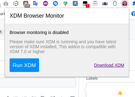 I have XDM Browser Monitor extension installed in Chrome, but doesnt work · Issue #7 · subhra74 ...