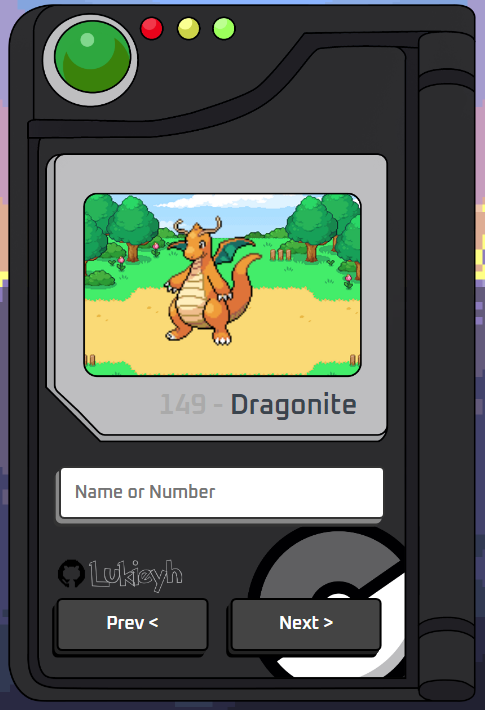 GitHub - lukieyh/pokedex-v1: Pokedex with API