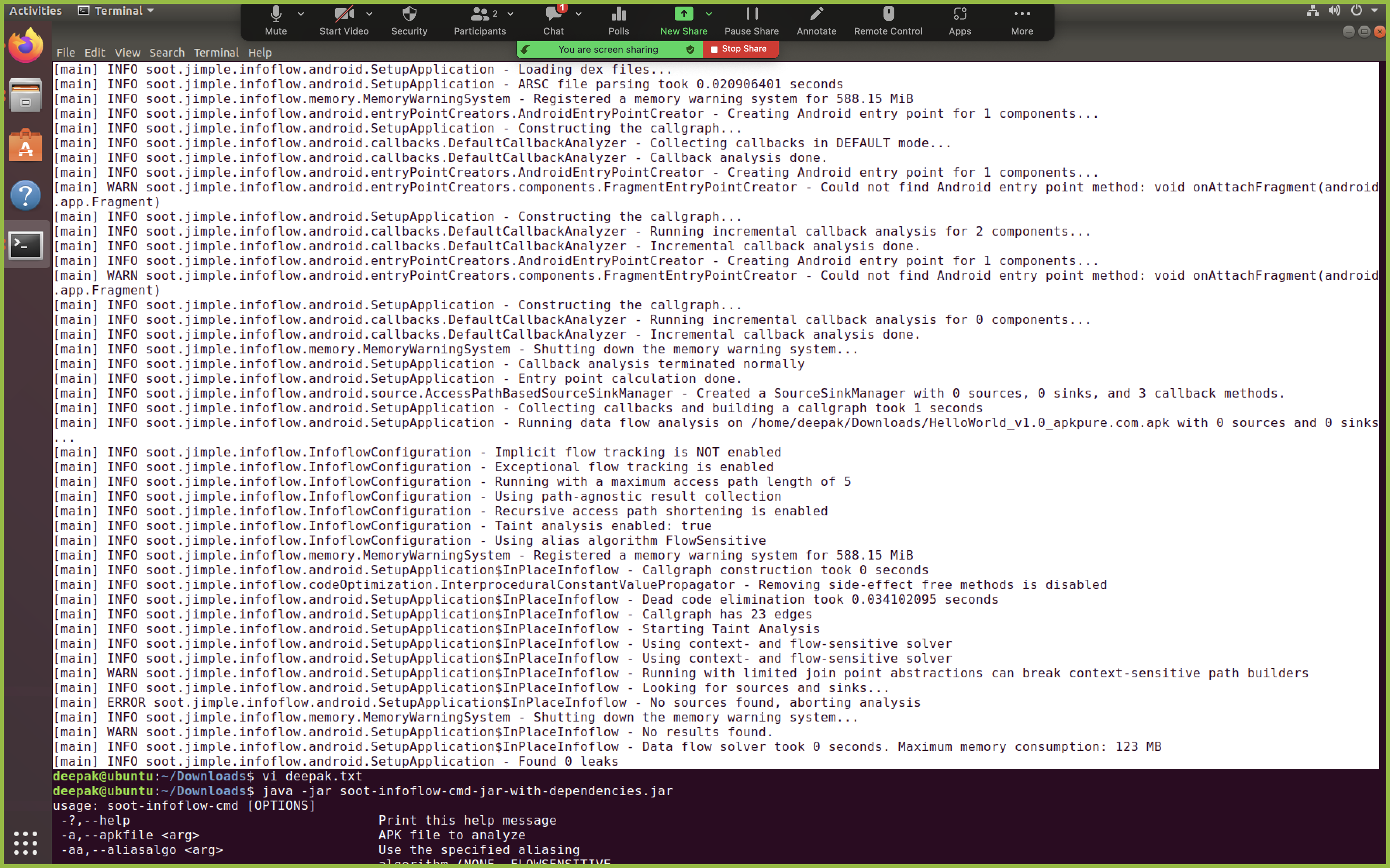 Error while installing FlowDroid · Issue #489 · secure-software-engineering/FlowDroid · GitHub
