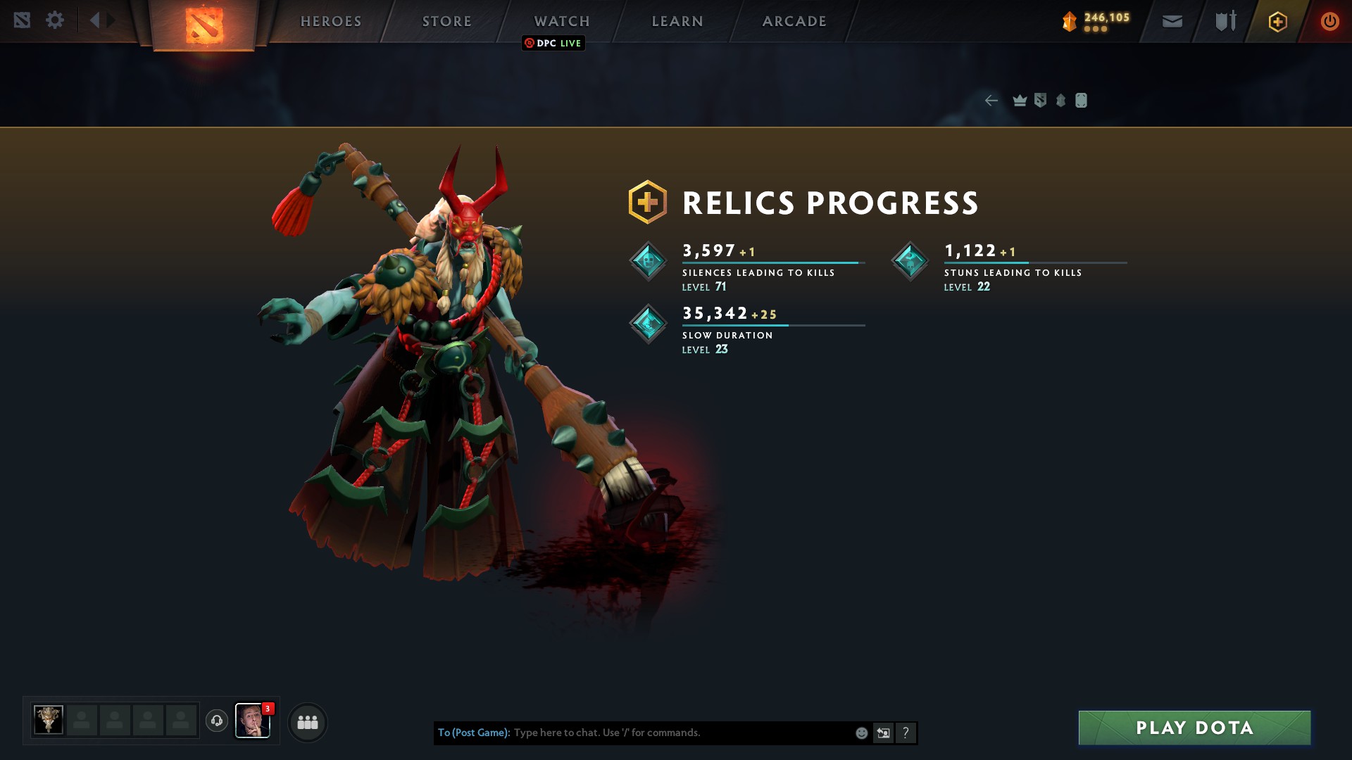 No Relic Progress In Dota Plus · Issue 6496 · Valvesoftwaredota2 Gameplay · Github