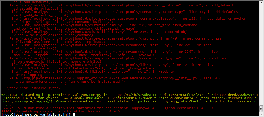 pip3 install -r requirements.txt运行这一步时出错，然后下面的命令也出错了！ · Issue #2 · XgzK/QL_variable · GitHub