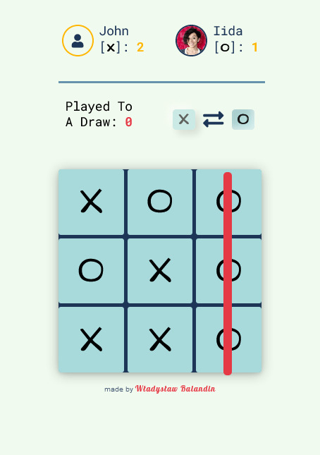 GitHub - Double-w-B/tic-tac-toe-game-vs-computer-JS: Tic Tac Toe game ...