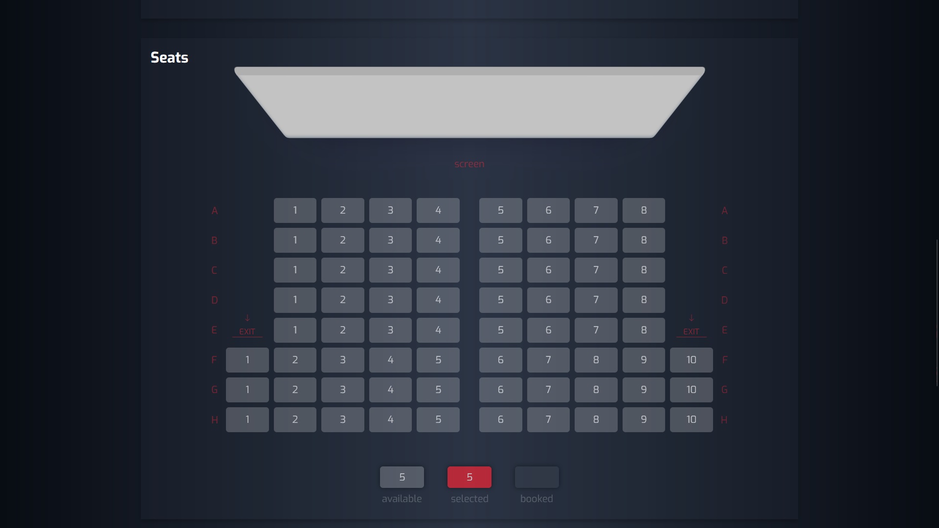 GitHub - Double-w-B/cinema-REACT: Front-end web application. The main ...