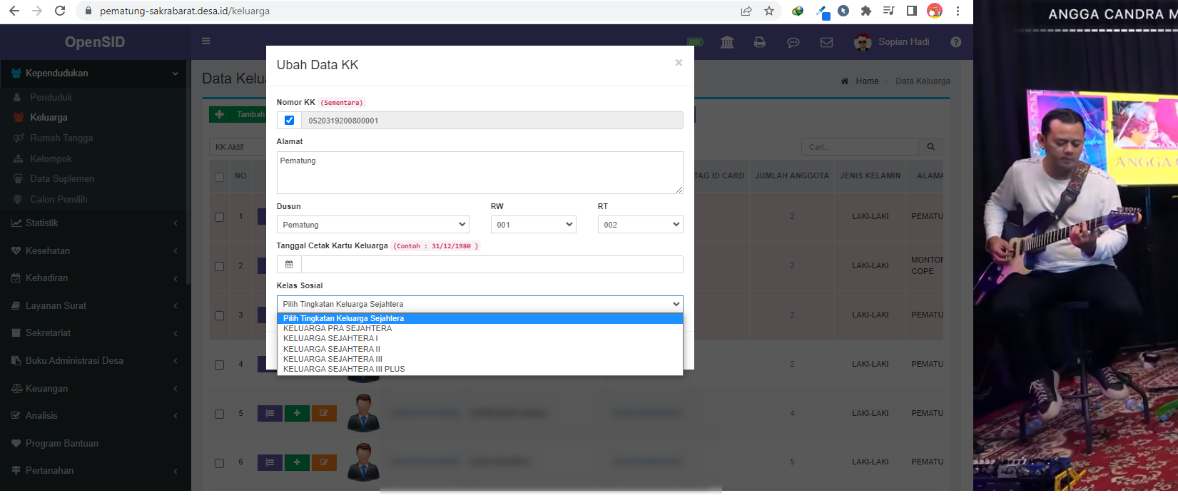 Permintaan fitur: Tambahkan Beberapa Pilihan Lagi Pada Kelas Sosial Di Menu Keluarga · Issue ...