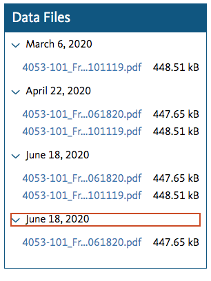 Remove a data file from dataset to clean up dataset that was published ...