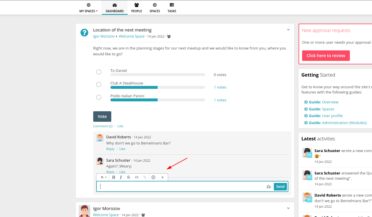 Add or remove wiki link freezes the editor · Issue #231 · humhub/wiki · GitHub