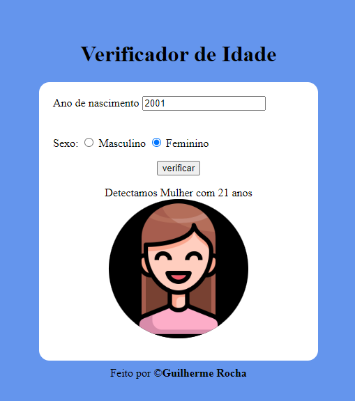 GitHub - guilhrocha/Verificador_de_idade: Verificador de idade com JS