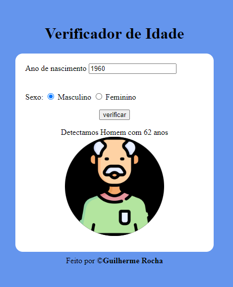 GitHub - guilhrocha/Verificador_de_idade: Verificador de idade com JS