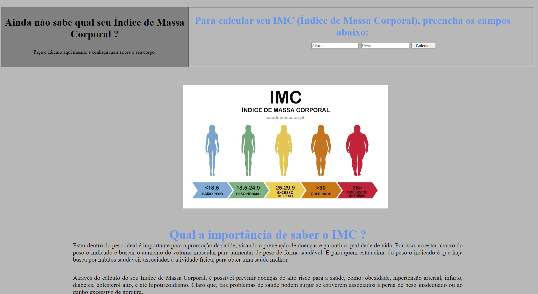 GitHub - guilhrocha/Calculadora_IMC