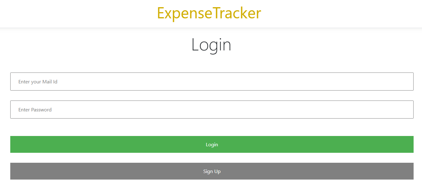 GitHub - A00259393-Vamsi/ExpenseTracker: tracker to calculate expenses