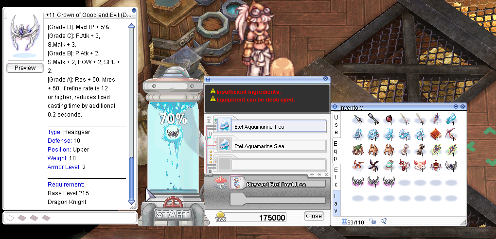 Grade enchant same grade different refine level. · Issue #7607 · rathena/rathena · GitHub