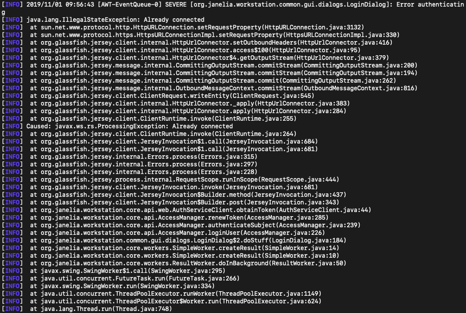 "Verify Functionality" failed · Issue #5 · JaneliaSciComp/jacs-cm · GitHub