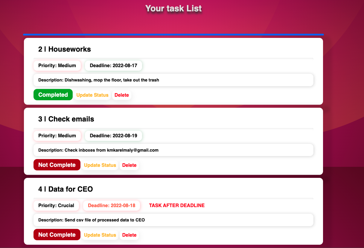 GitHub - karlosmatos/personal-task-manager: Personal Task Manager (ToDo ...