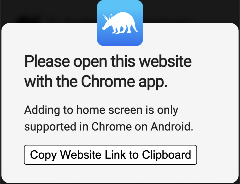GitHub - philfung/add-to-homescreen: Easily add a website to a user's ...