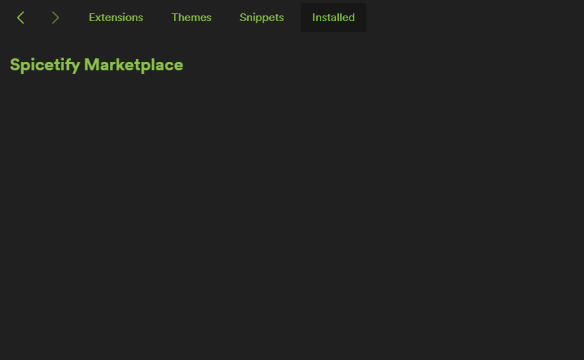 Extensions Not Working · Issue 186 · Spicetifymarketplace · Github 