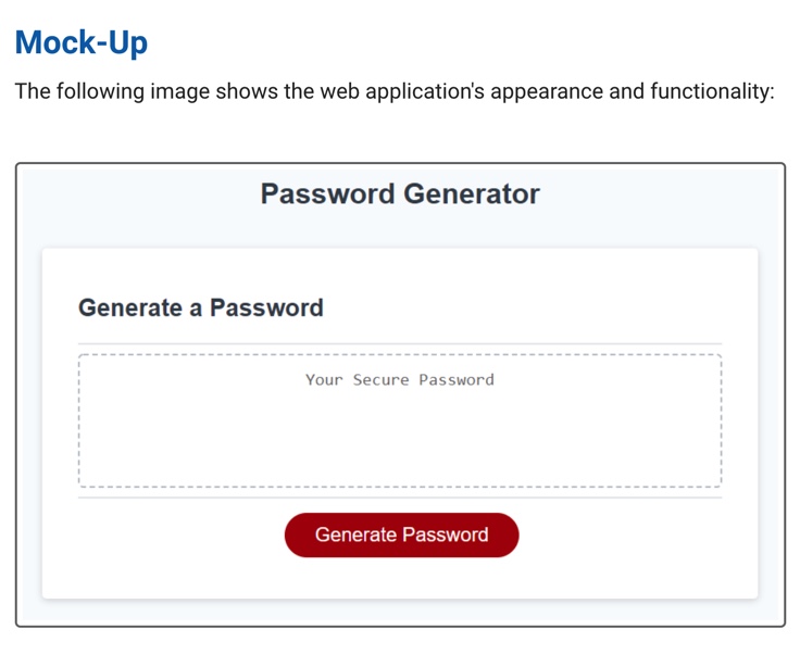 GitHub - James-Fraser1/password-generator
