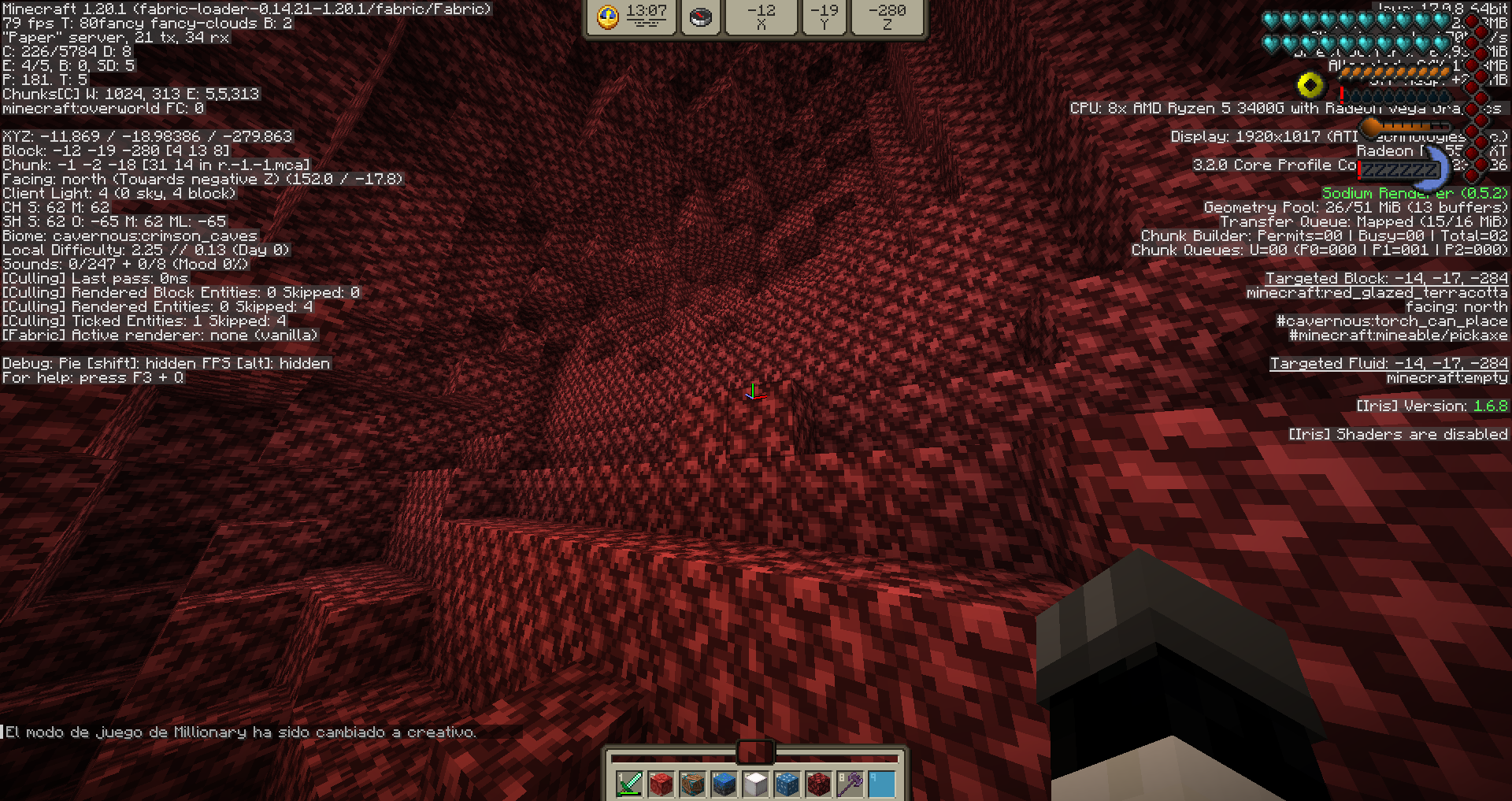 Cave Decorators Are Not Working On The Overworld Default World