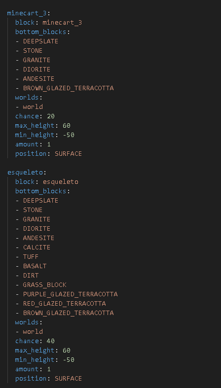 Cave decorators are not working on the Overworld (default world) · Issue #3051 · PluginBugs ...