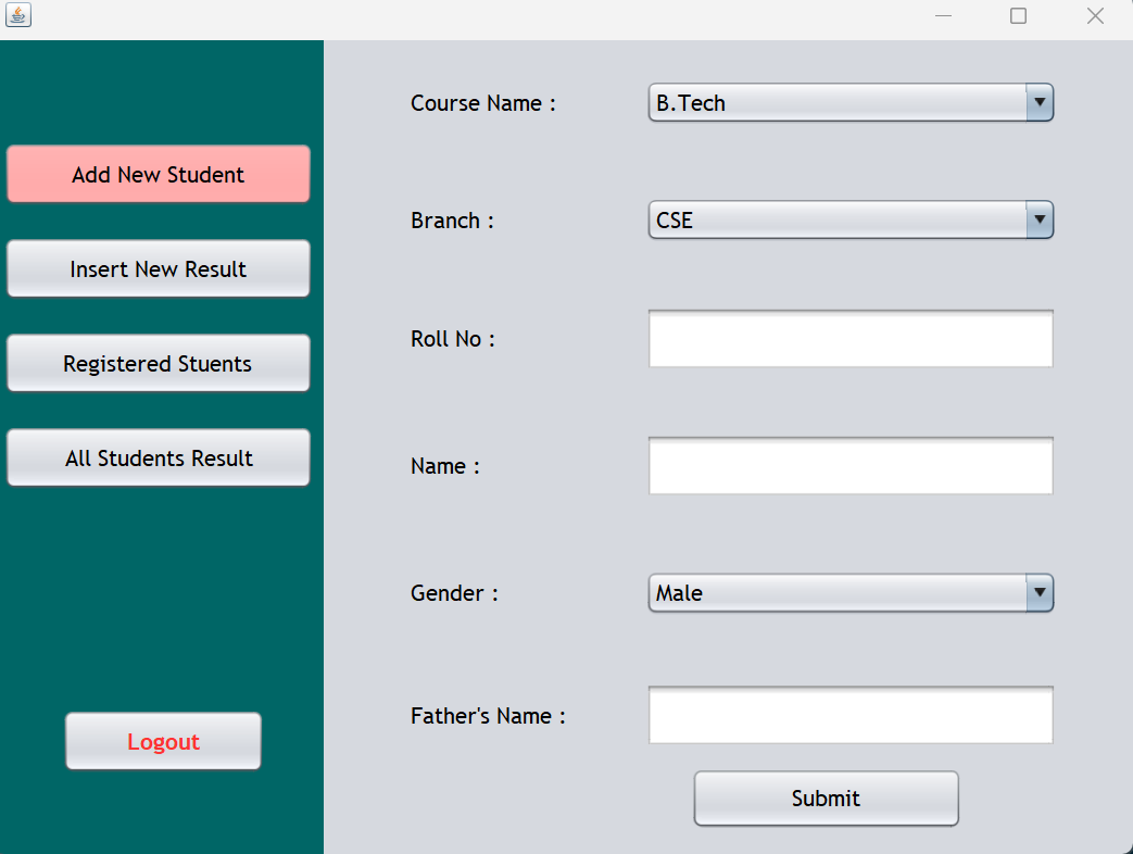 GitHub - Pushpakmali/Student-Result-Management-System