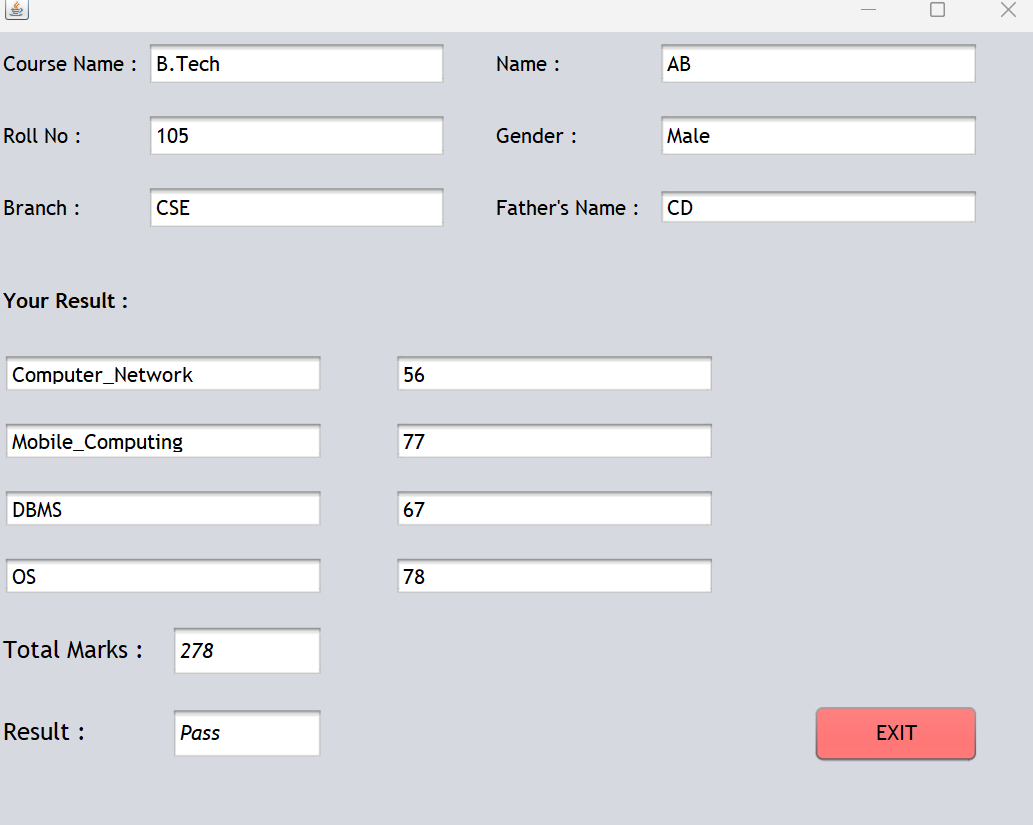 GitHub - Pushpakmali/Student-Result-Management-System